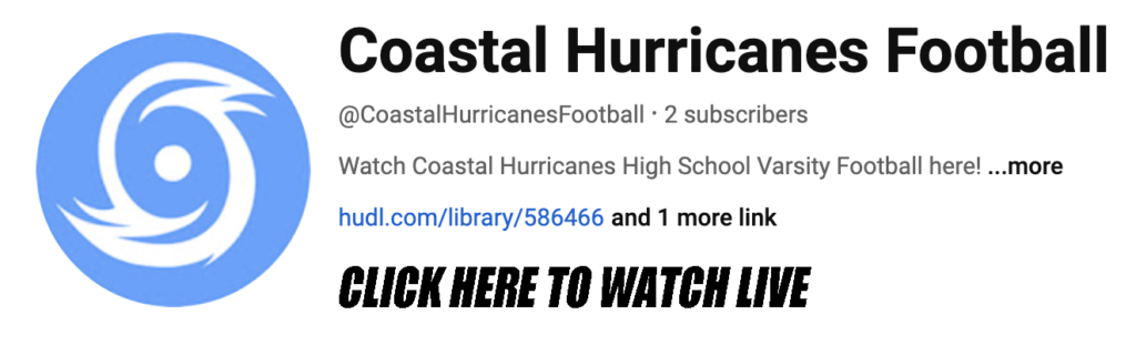 Watch LIVE - Coastal Homeschool Athletic Association